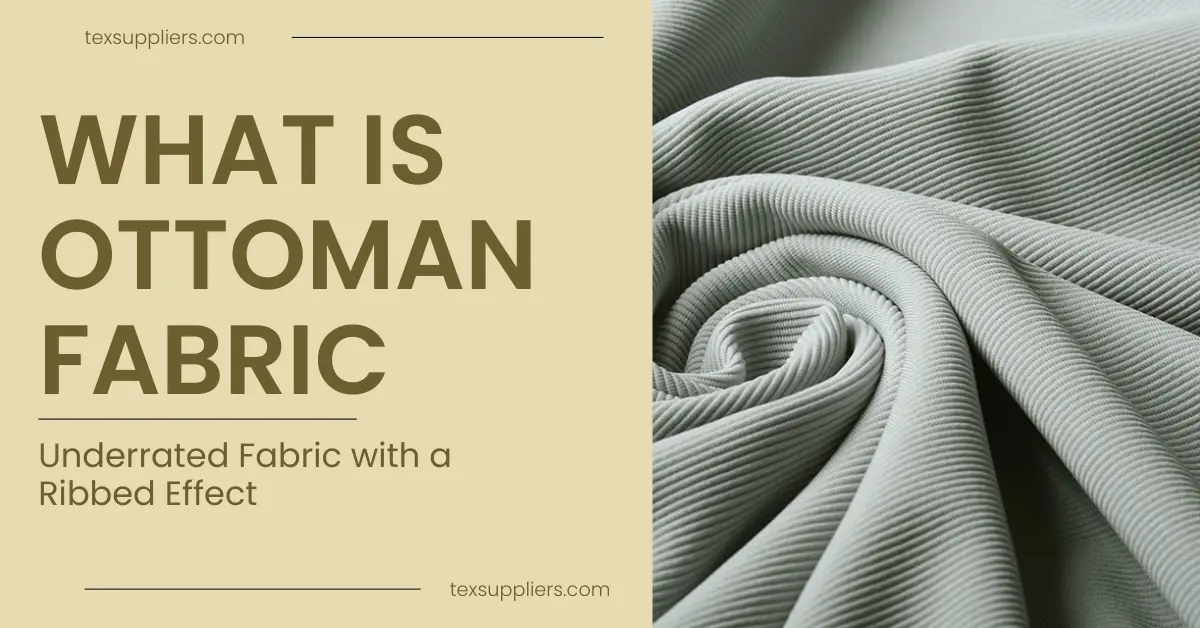 What is Ottoman Fabric: Underrated Fabric with a Ribbed Effect